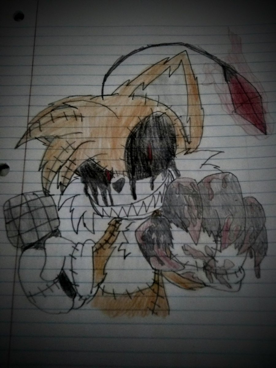 Creepypasta Tails Doll Drawing