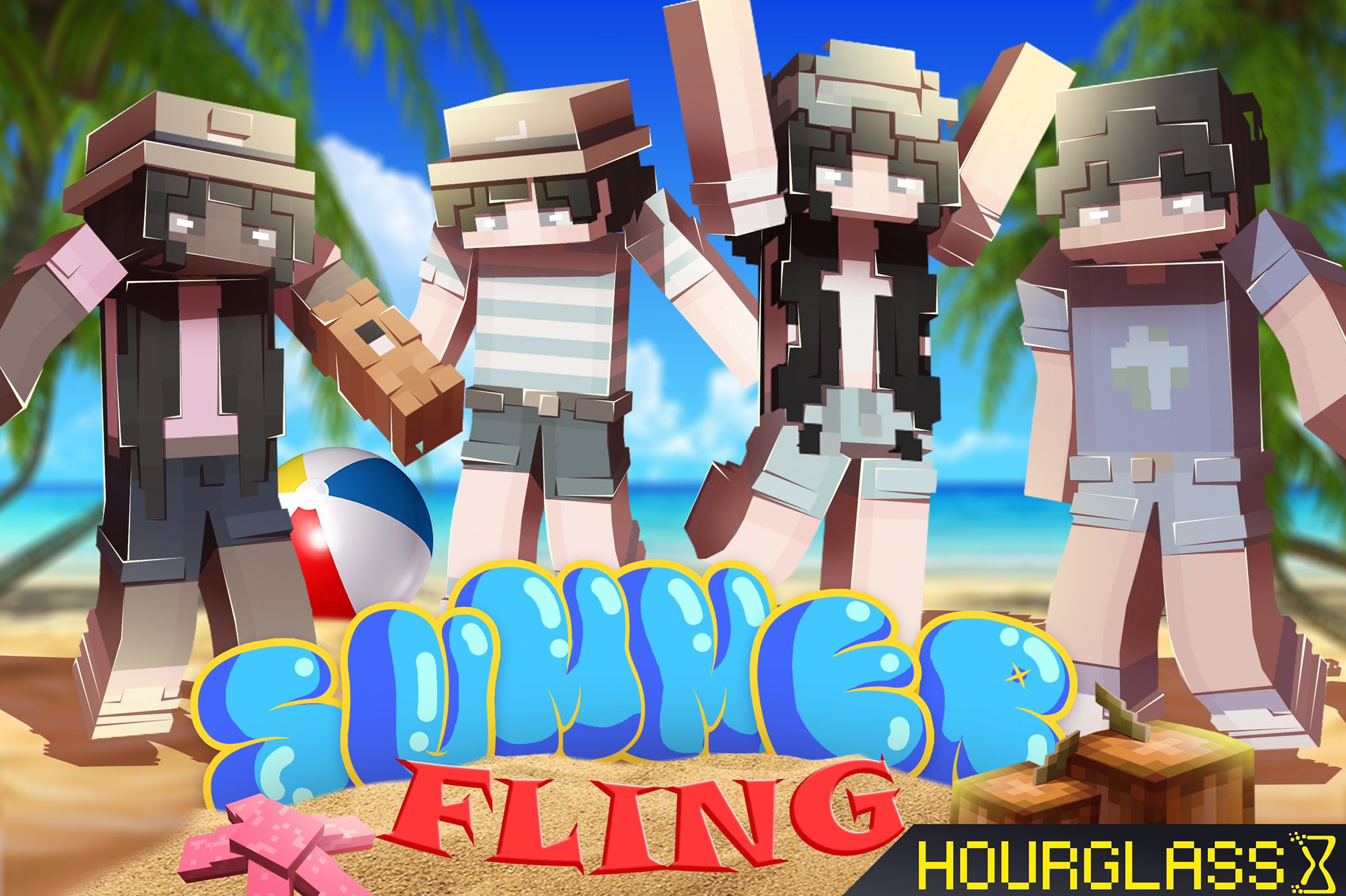 Summer Minecraft Skin Pack