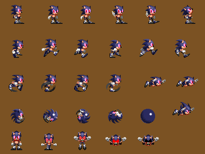 Metal Shadow Sprites