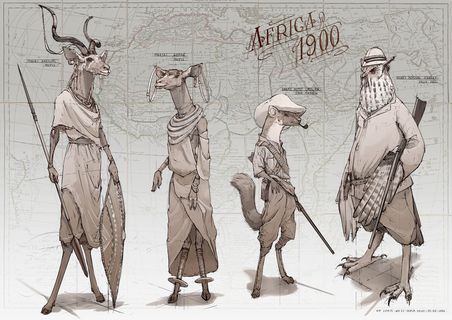 Anthropomorphic Character Design