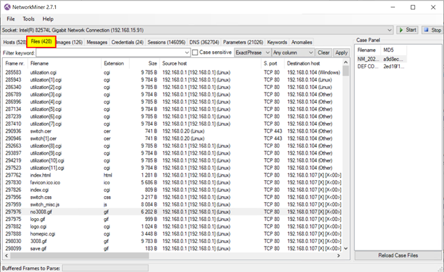 #NetworkMiner VS #Wireshark open source Network Forensic Analysis Tool ...