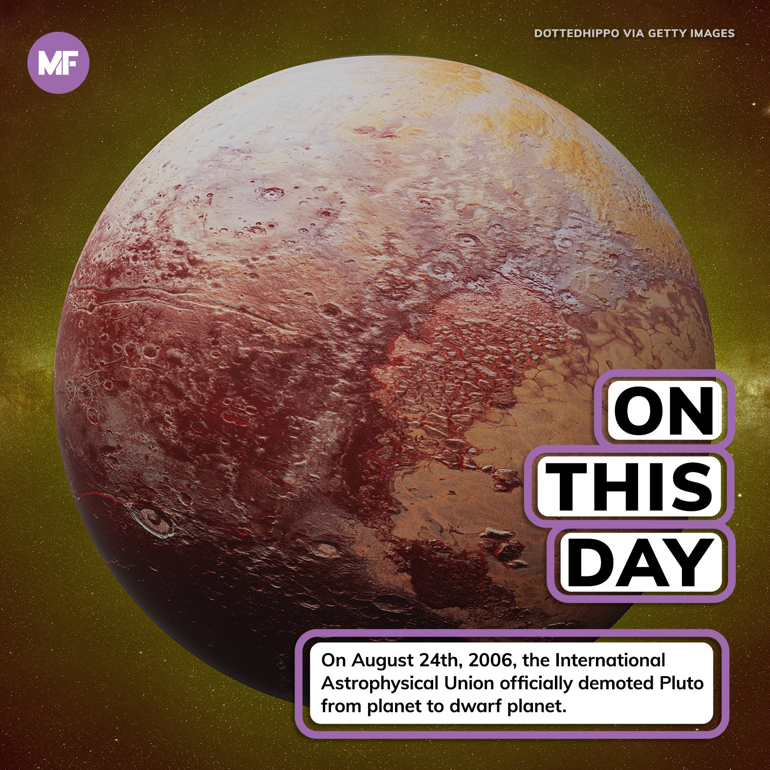 Pluto Is Demoted To Dwarf Planet