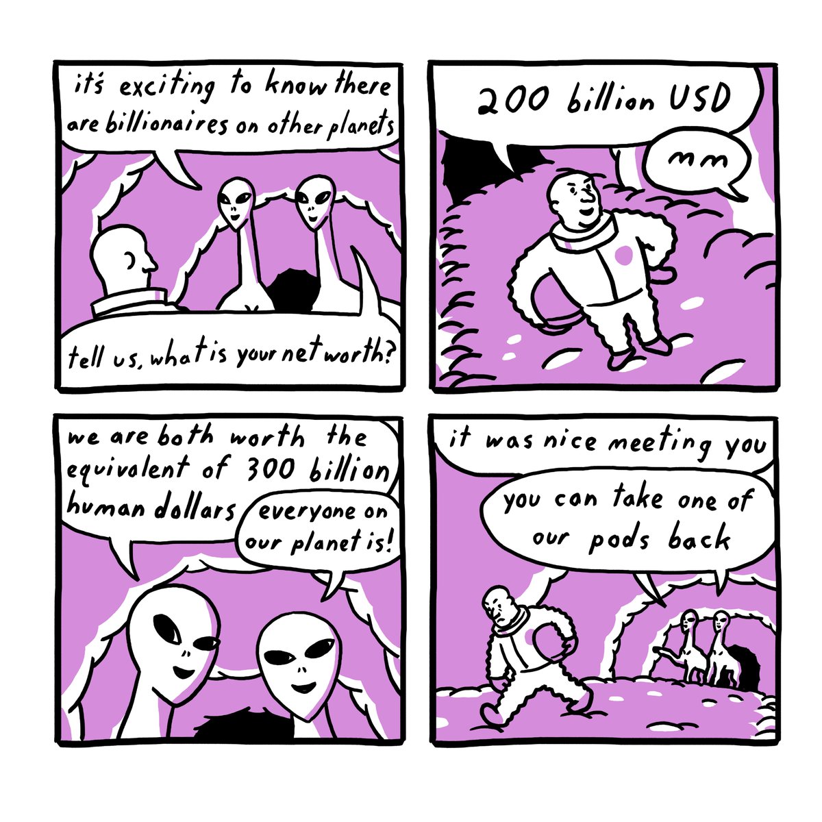 「SPACE BILLIONAIRE Chapter 03 」alex krokusの漫画