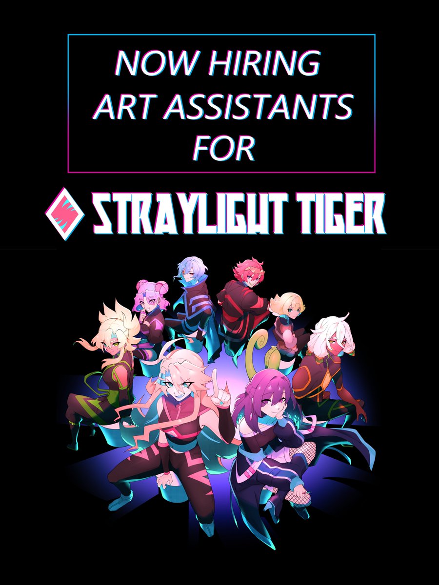 flying frappe on Twitter: "Hiring webcomic art assistants for Straylight Tiger ⚡️🐯 (2/2) Closing ...