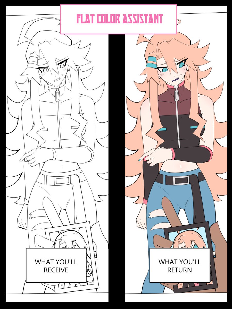 「Hiring webcomic art assistants for Straylight Tiger ⚡️🐯 (2/」flying frappeの漫画