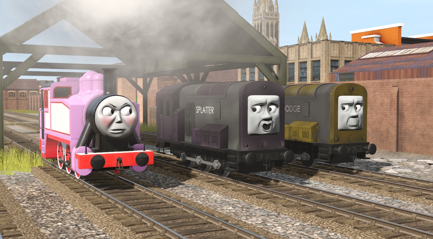 Thomas And Friends Diesel 10 Splatter And Dodge