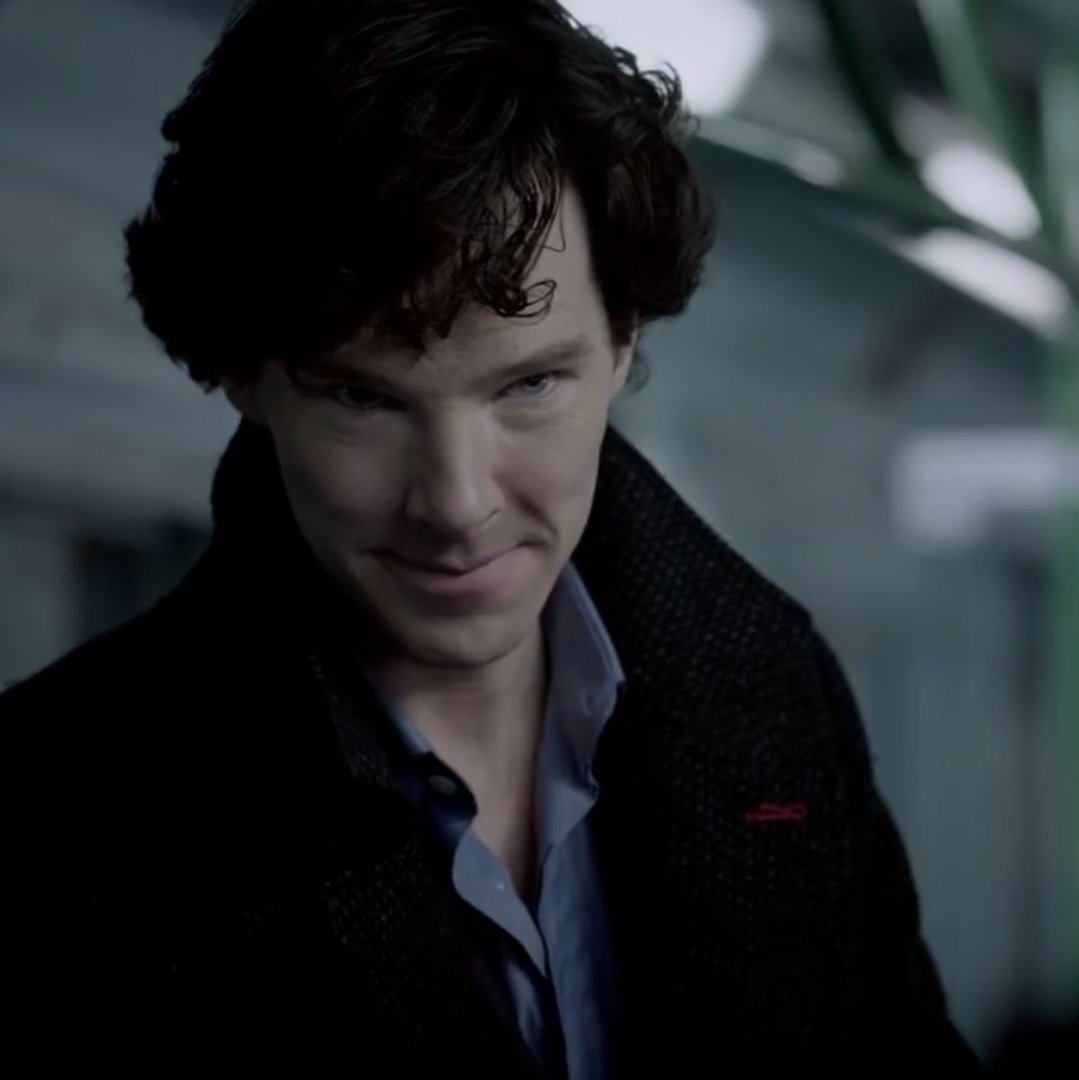Sherlock Smiling
