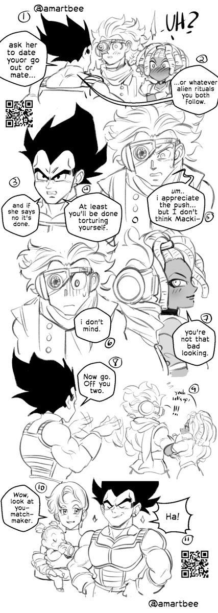 Meza On Twitter I Love Seeing Vegeta Slowly Unwind Into A More Well