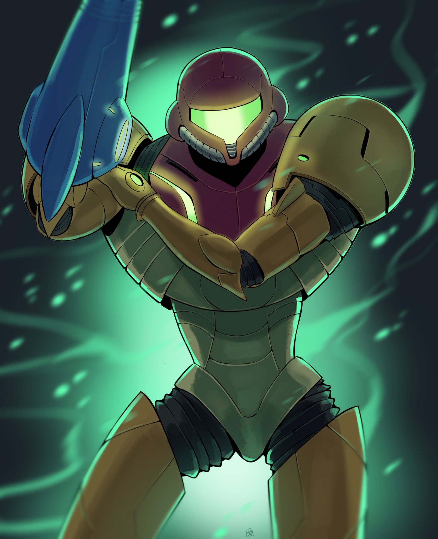 Metroid Samus Fan Art