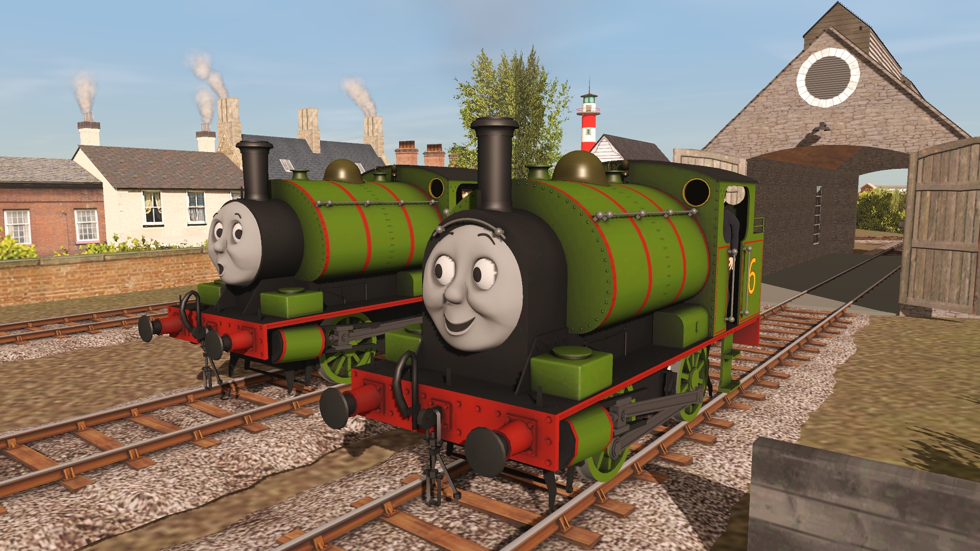 Percy Ghost Train Let's Not Forget "trouble In The Shed" When The