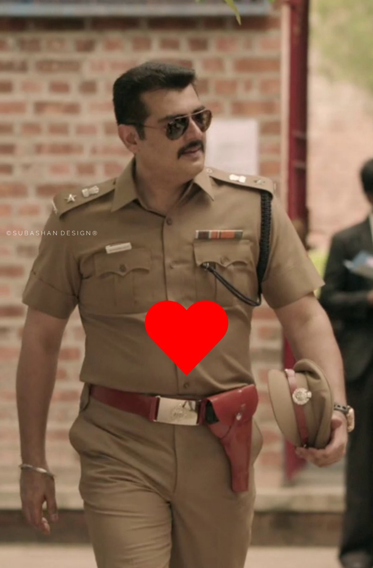 Ajith In Police Dress