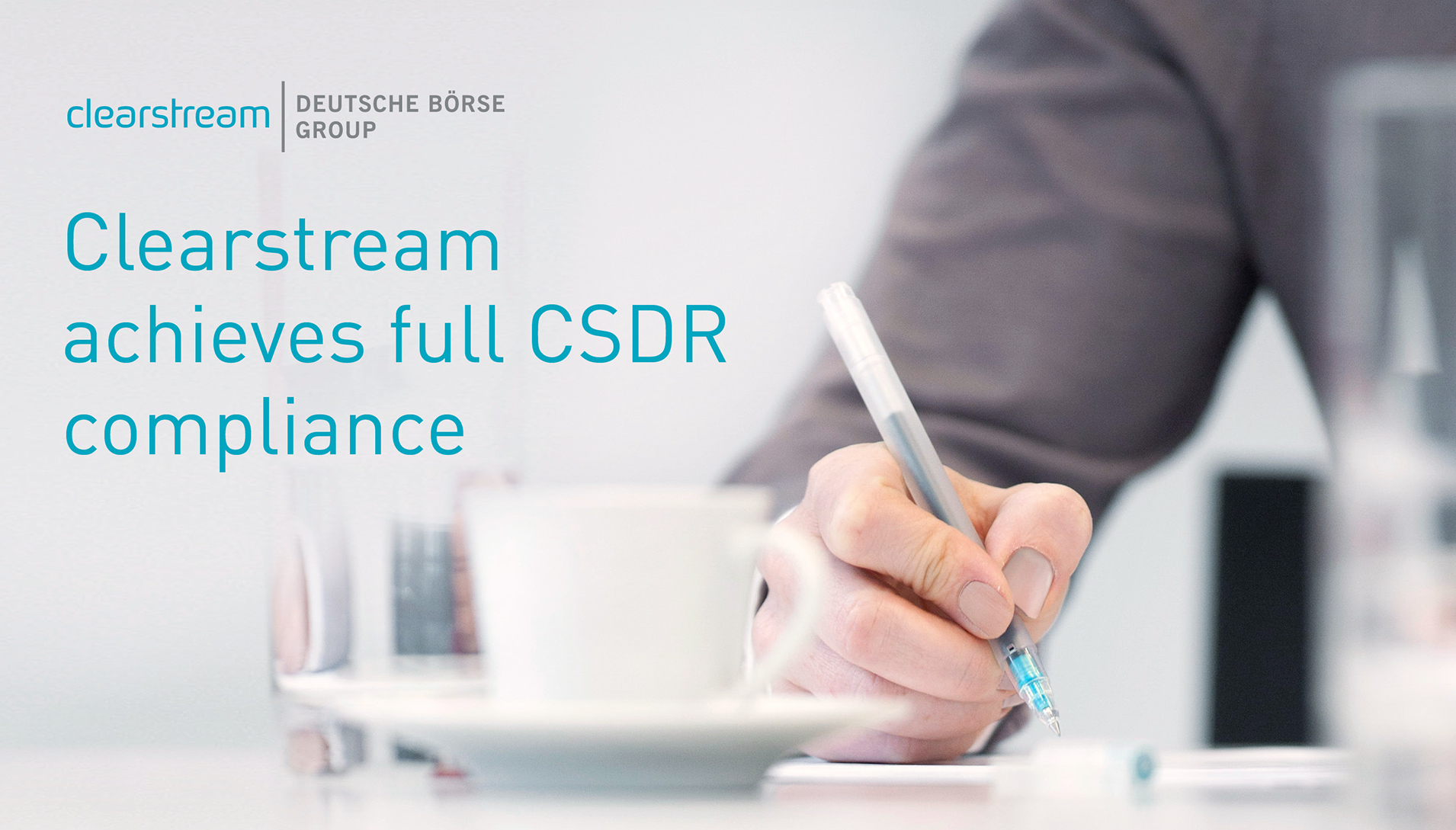 Clearstream on Twitter: "#Clearstream Banking AG just received the #CSDR licence for banking ...