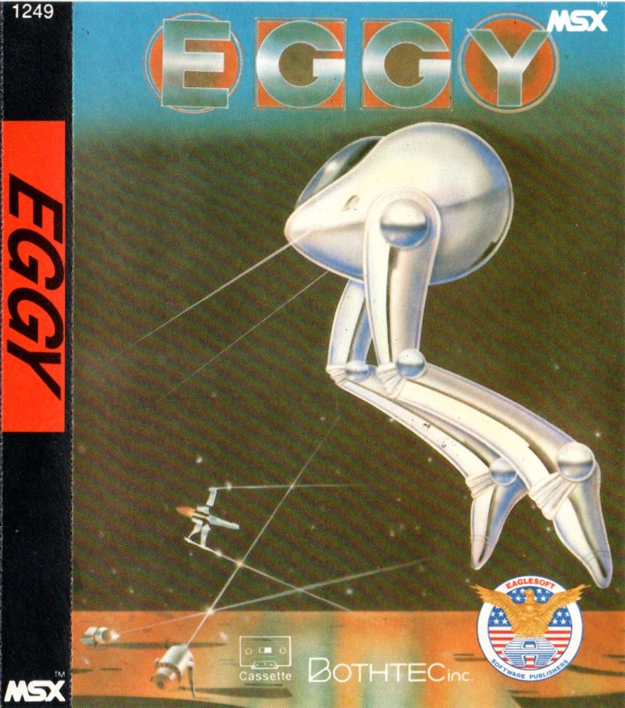 Cool Box Art on Twitter: "Eggy / MSX / Bothtec / 1986 https://t.co/REEYFMZehz" / Twitter