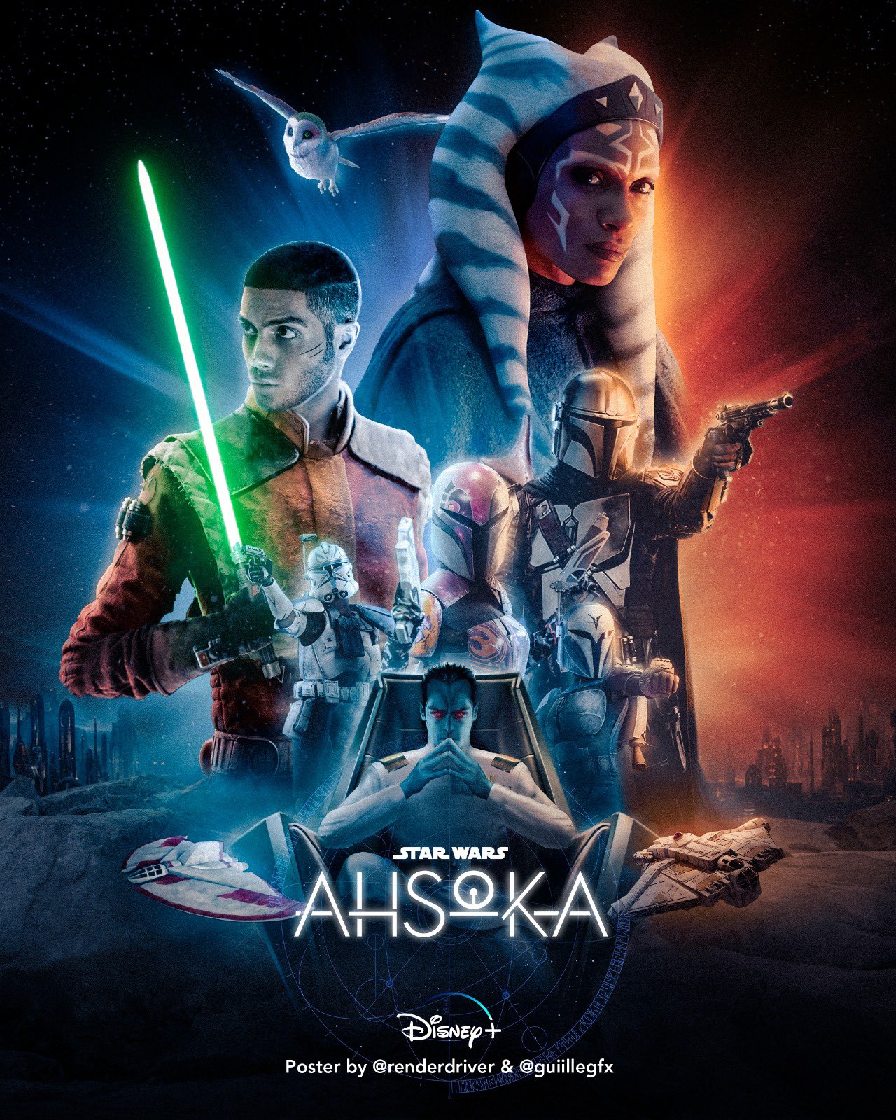 Ahsoka (Star Wars) Wallpaper 4K, Poster, TV Series, 2023, 51% OFF