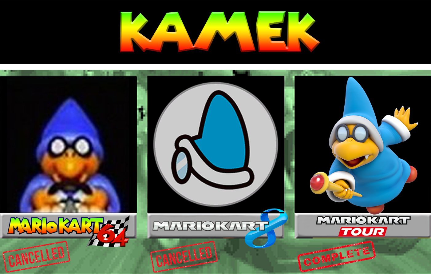 Mario Kart Kamek