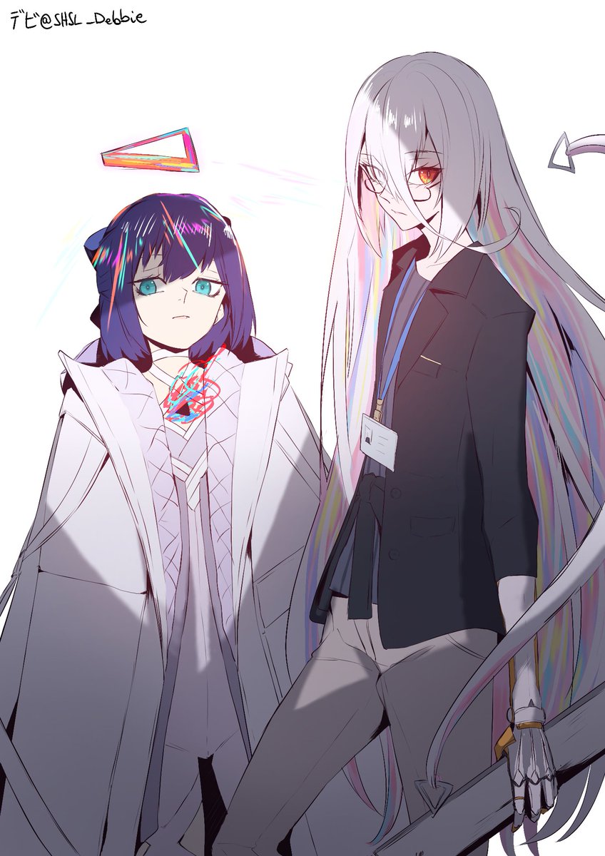 [HOLO]A醬跟Omegaα互換服裝 - ACG板 - Disp BBS