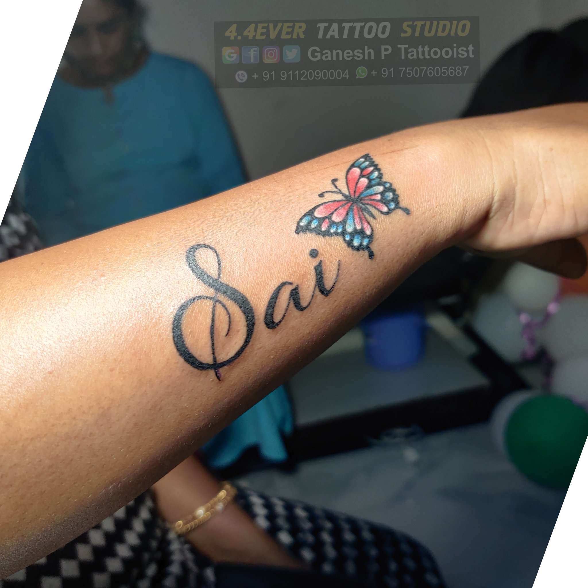 Om Sai Name Tattoos 7 Tattoos Studio In Deccan Gymkhana,Pune Best
