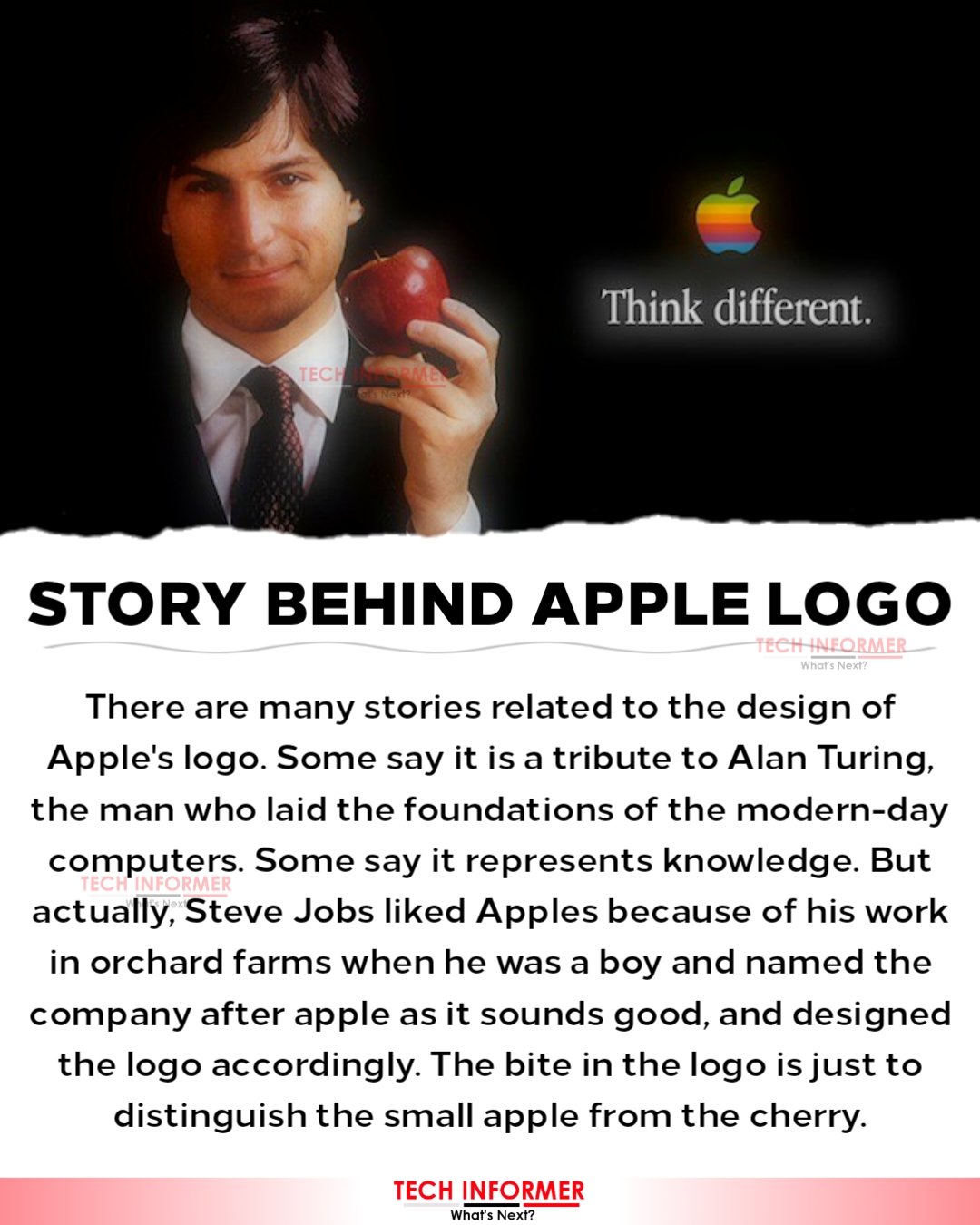 Story Behind Apple Logo Core Appeal: The Apple Logo's Story And
