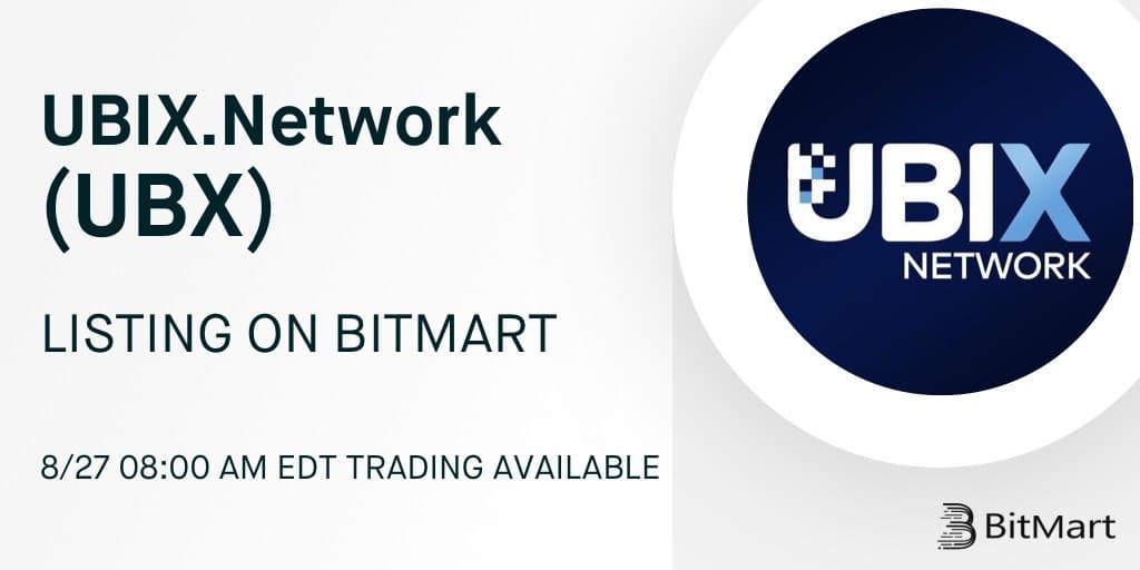 UBIX on Twitter: "UBIX are delighted to announce we will be listing on https://t.co/xNsuQLMVgR ...