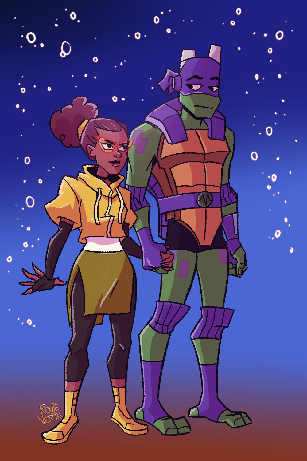 Tmnt Donnie And April
