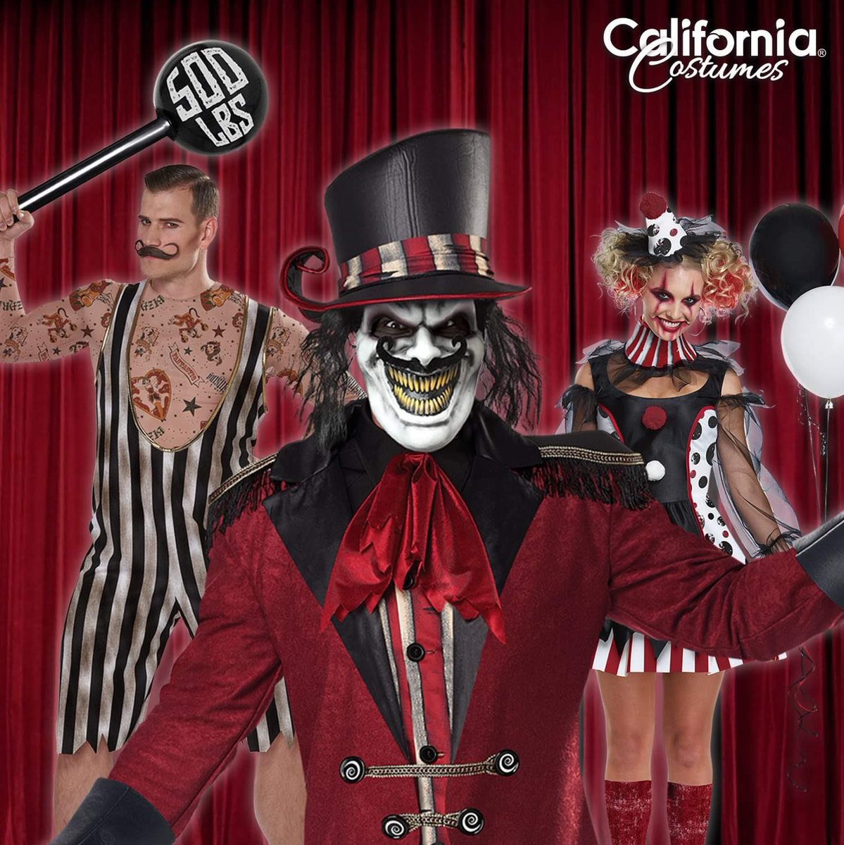 Evil Circus Ringmaster Costume