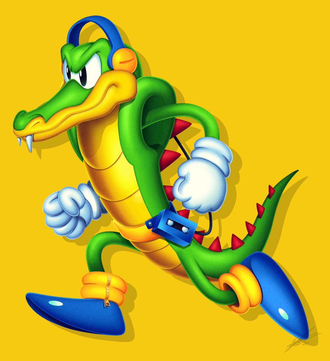 Classic Vector The Crocodile