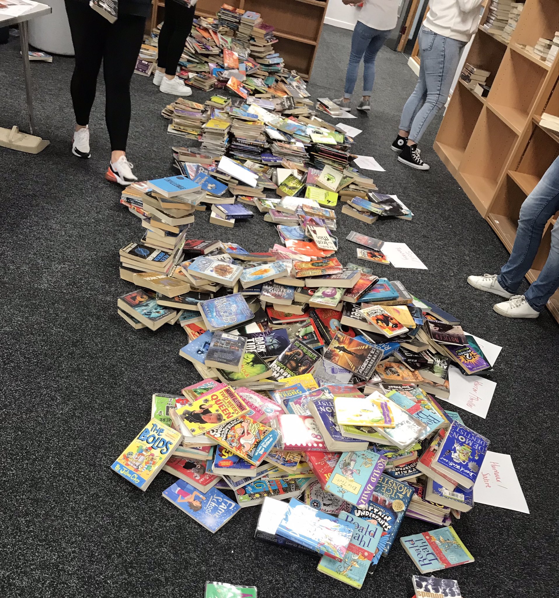 Jennifer Webb on Twitter: "Just a very small part of the CHAOS in our ...