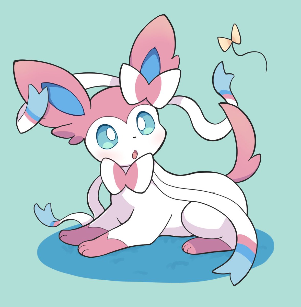 Squid Eevee on Twitter: "RT @Komanychi: Surprised Sylveon"