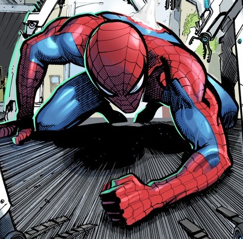 Spiderman Standing Up Real