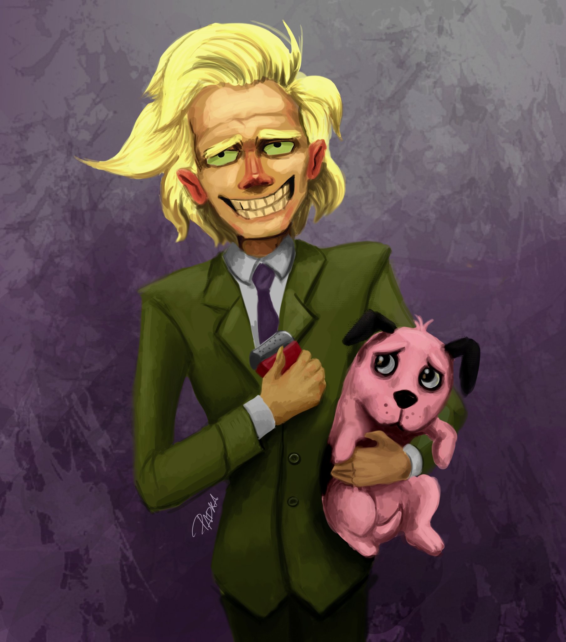 Courage The Cowardly Dog Freaky Fred