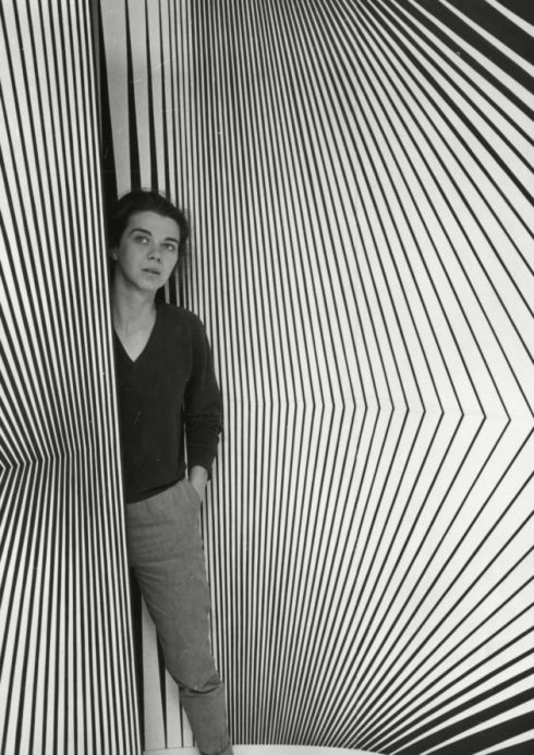 Bridget Riley Portrait