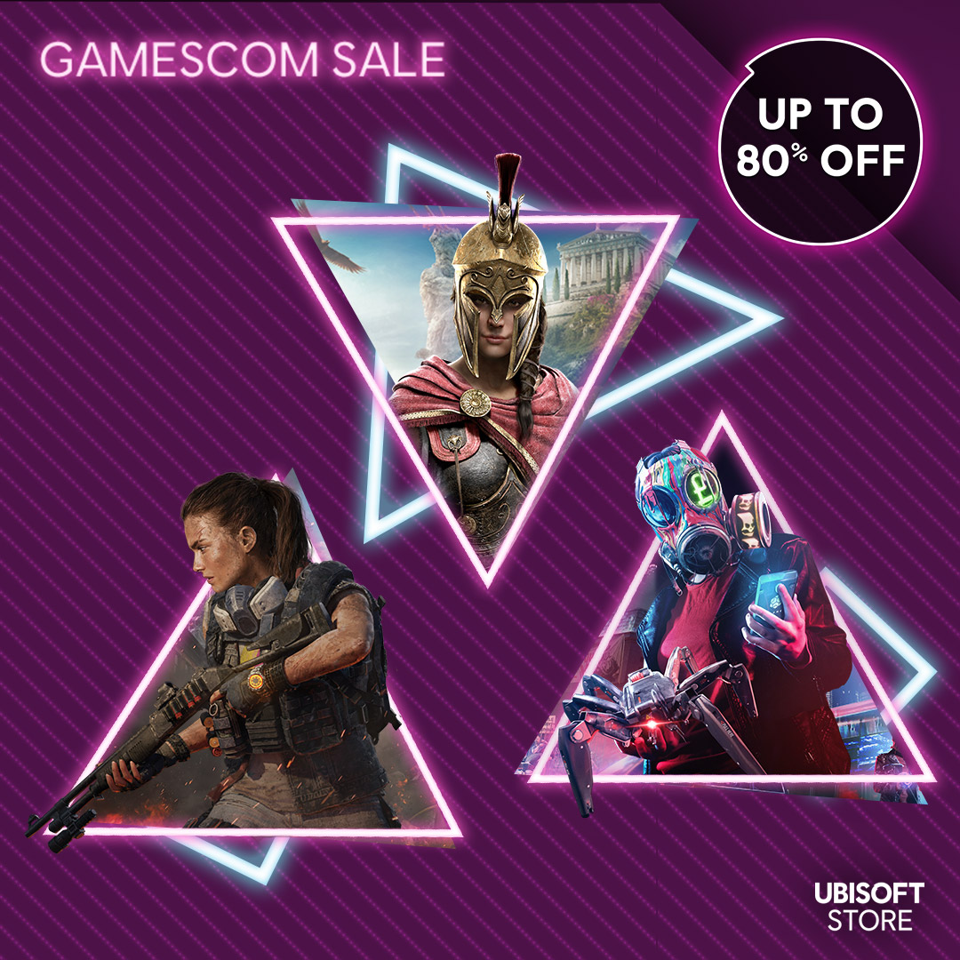 Join the @UbisoftStore's Gamescom celebration and get great games at ...