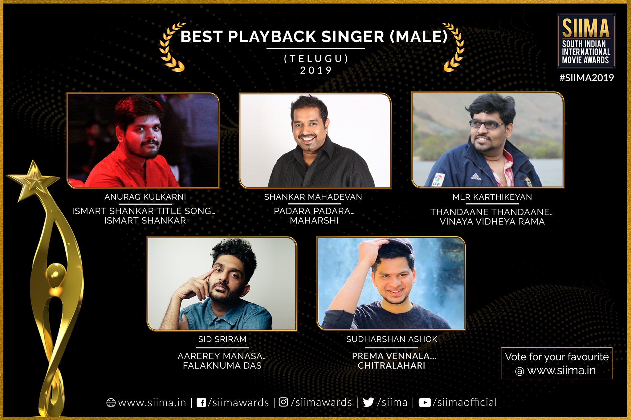 South Indian Male Singers
