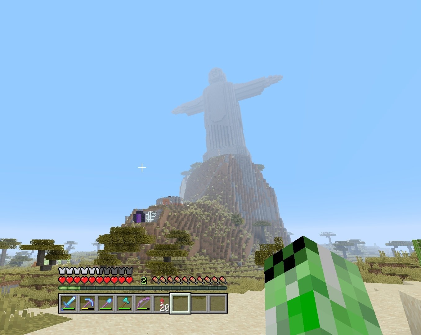 Jesus Statue Rio Minecraft