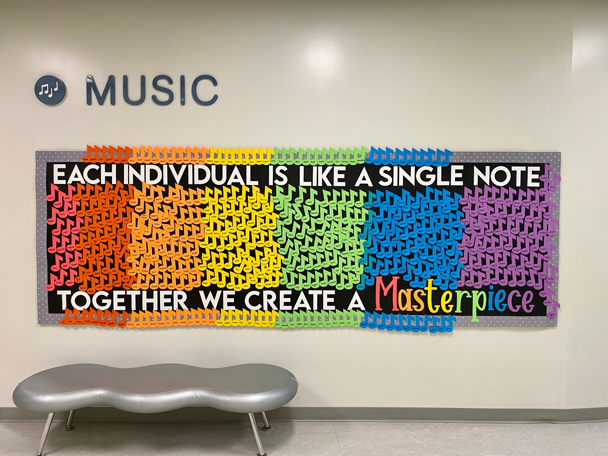 High School Music Bulletin Boards