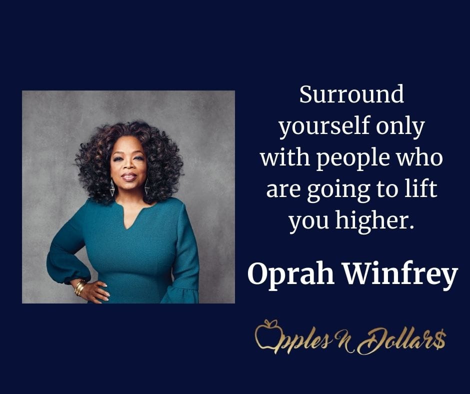Oprah Winfrey Quote Surround Yourself