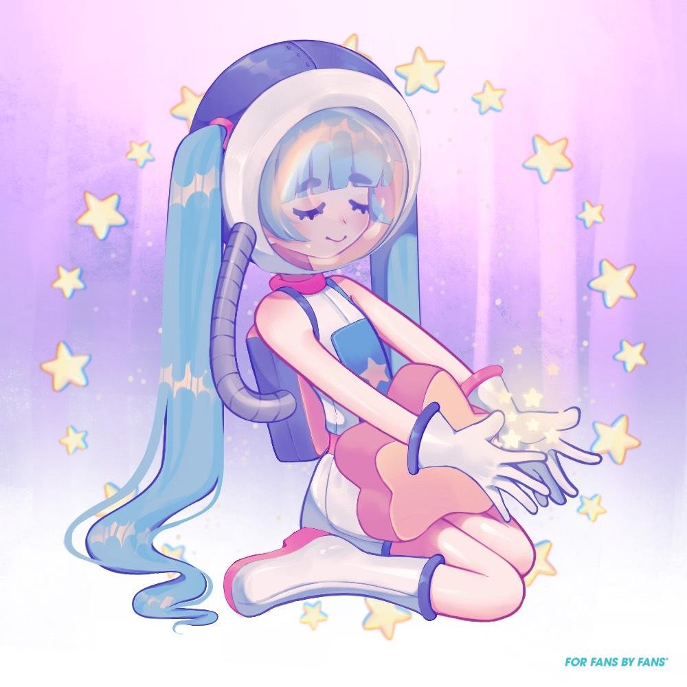 Astronaut Miku