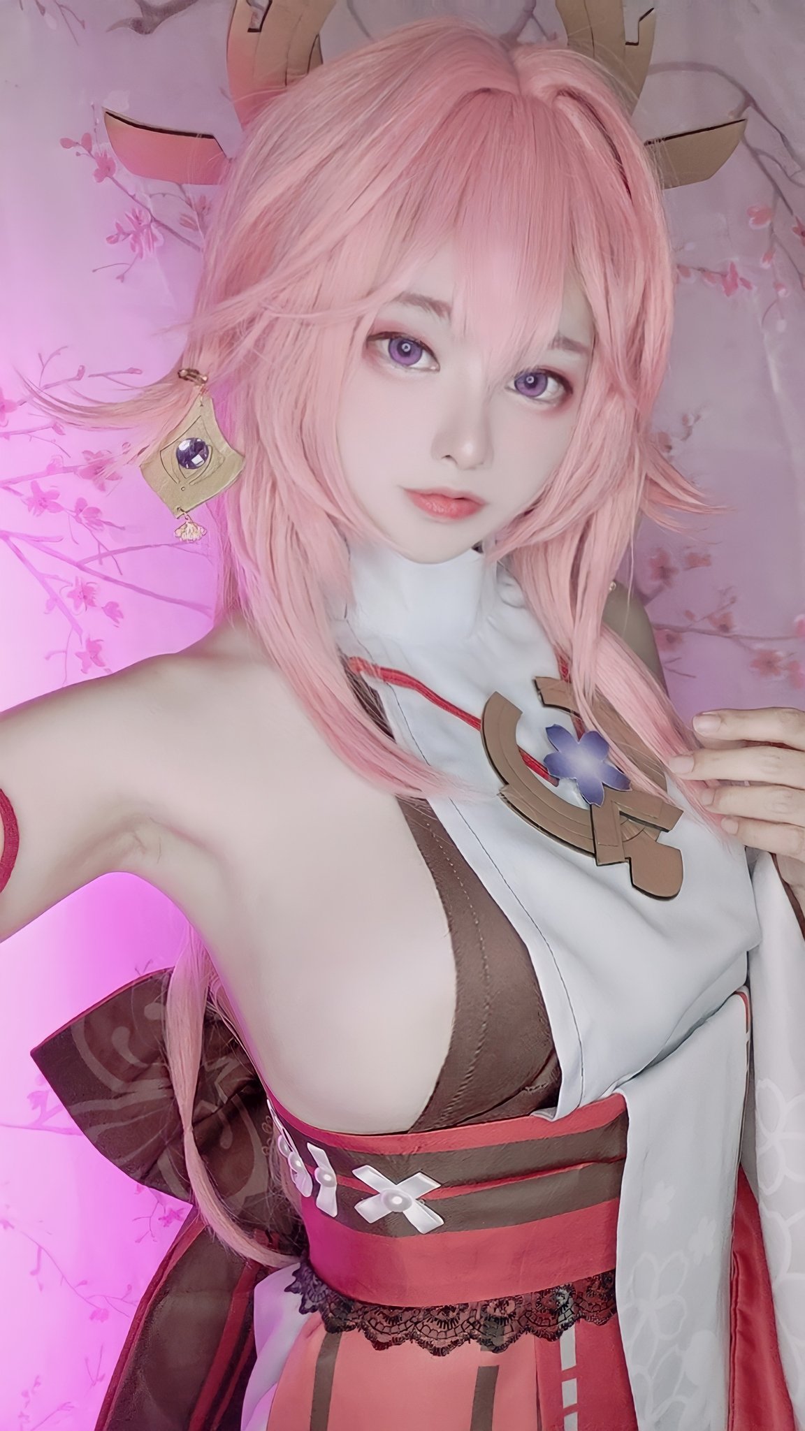 Meenfox 💋 on Twitter: "Yae / Genshin Impact Support me 😊 : ๐nIyfaทs ️ https://t.co/ib8hcbdOT5 ...