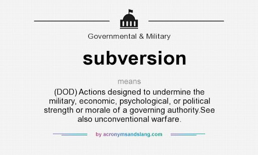 Subvert Definition