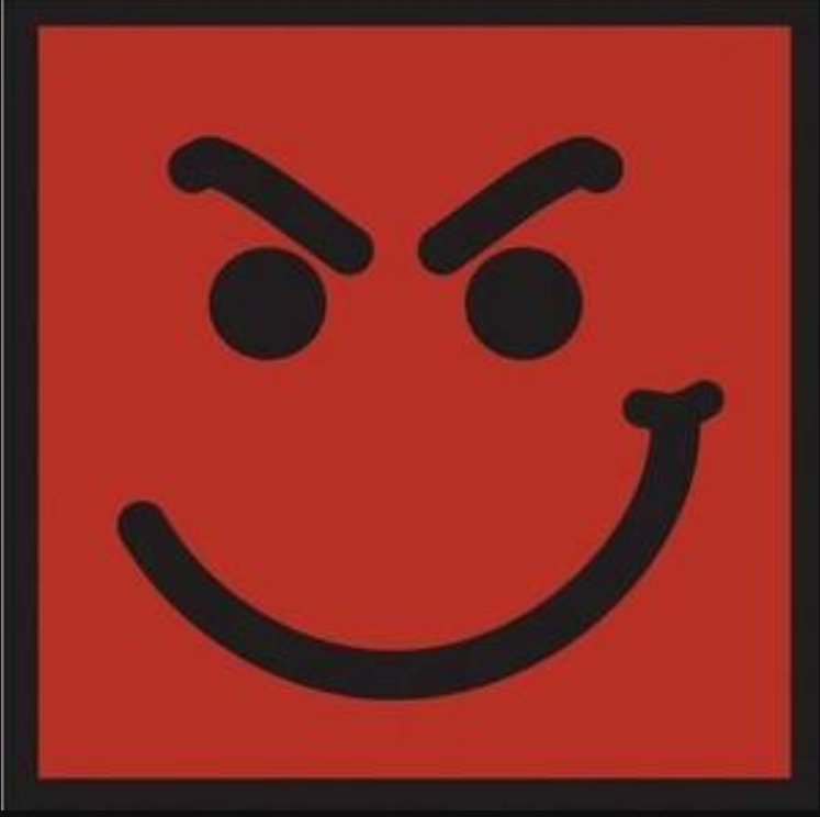 Red Smiley Face Logo