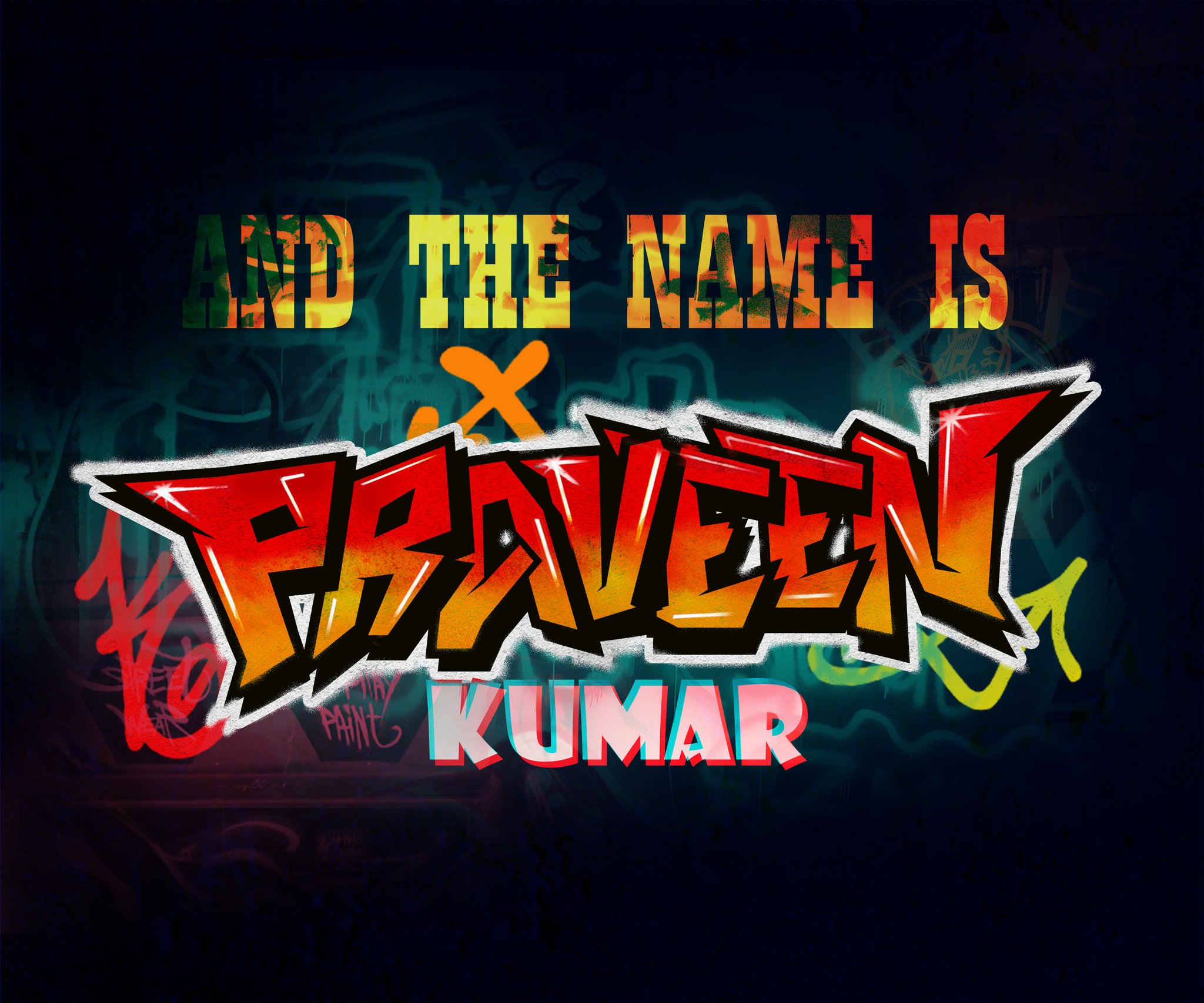 Praveen Name Style