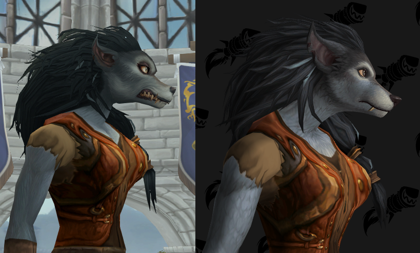 New Worgen Model