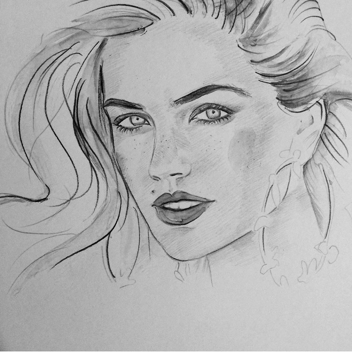 Wow! Love this drawing of my July/Aug 2018 Maxim cover! 👏🏻 (If you know ...