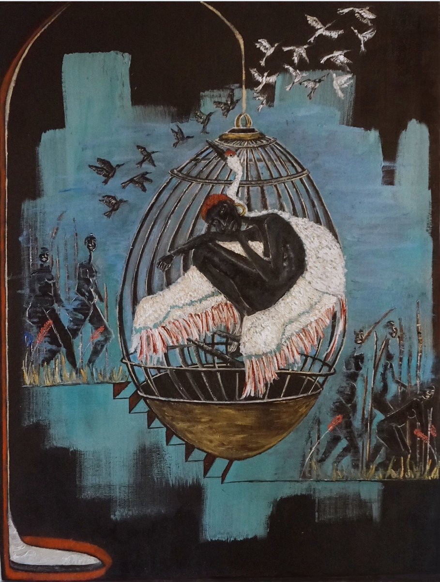 Caged Bird Art
