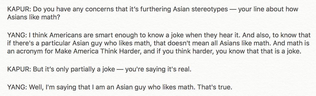 Asian Math Stereotype
