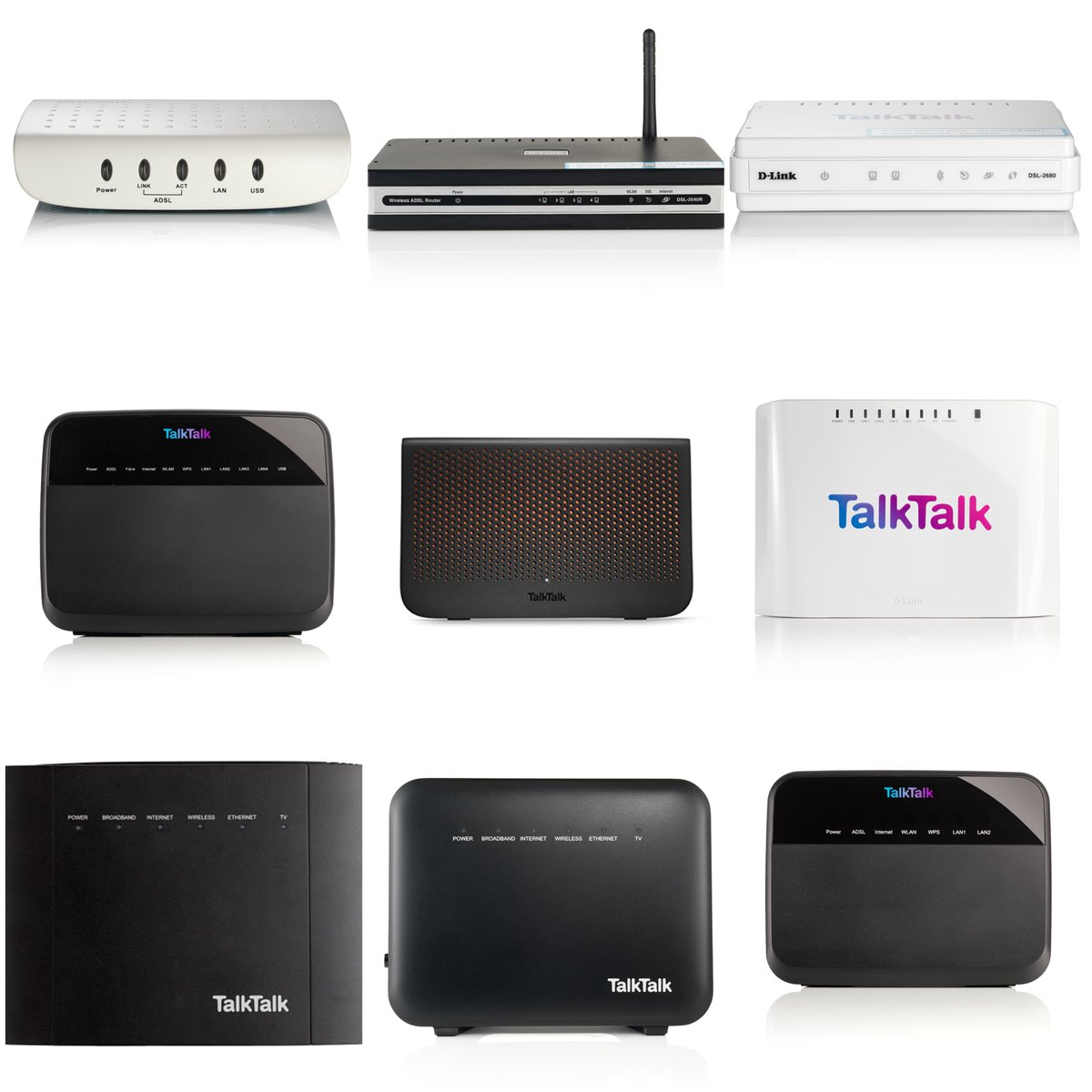 klassisch schnurlos Stewart Island talk talk wifi router Impfung ...