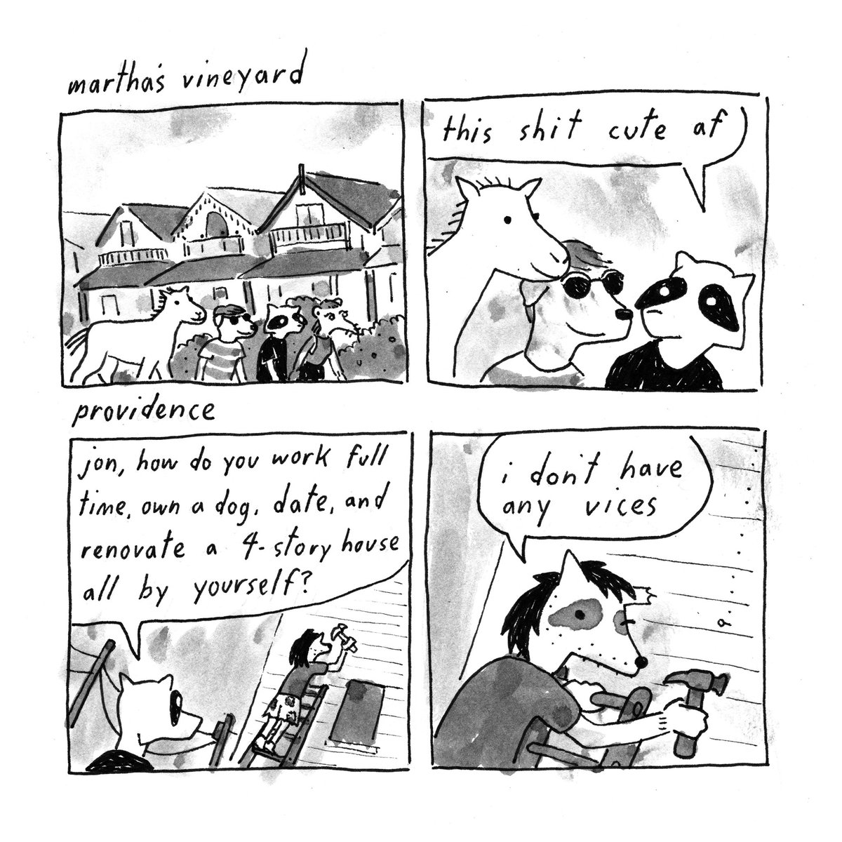 「drew a bunch of 2-panel comics while roadtrippin with @kddaa」alex ...