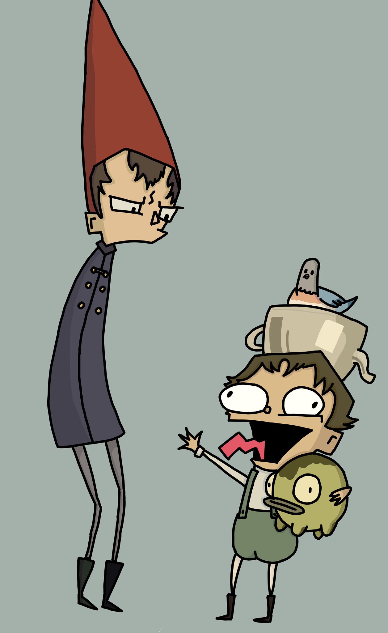 Invader Zim Drawing Style