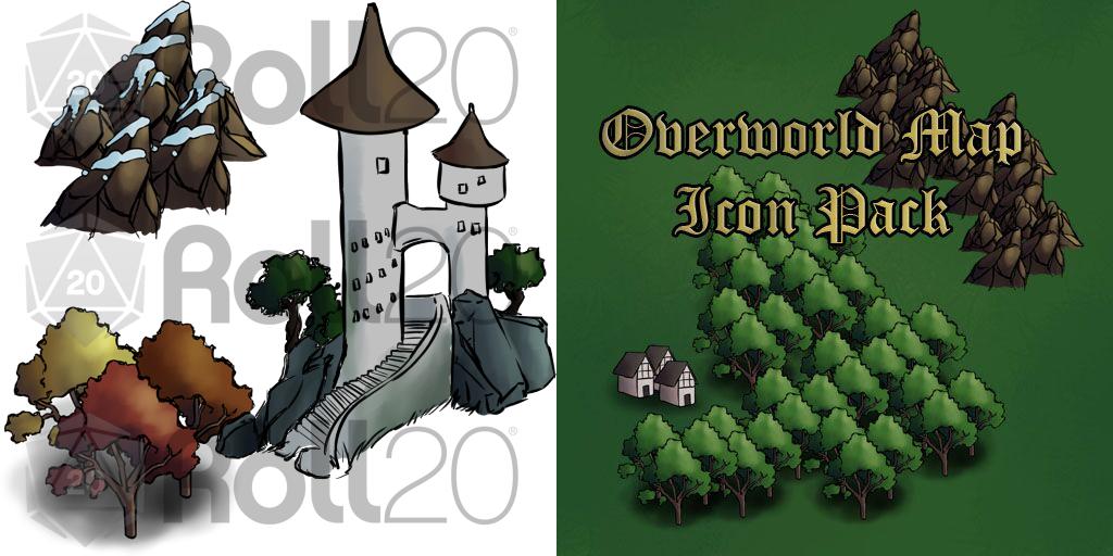 Large Green Map Icon