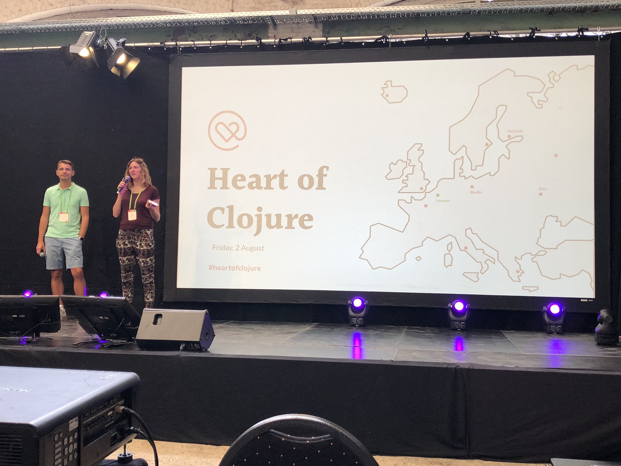 Imilingo on Twitter: "And @heartofclojure is a go 💚 https://t.co/1Ij6ssc1D7" / Twitter